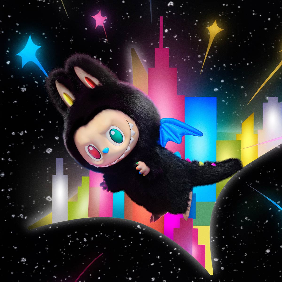 Pop Mart The Monsters Labubu 10th Anniversary Series ZIMOMO Vinyl Plus